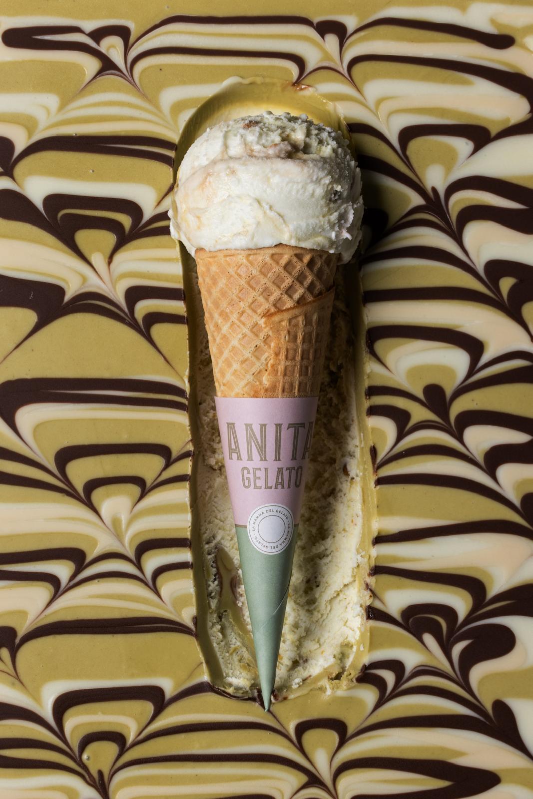White chocolate & pistachio cream - Anita